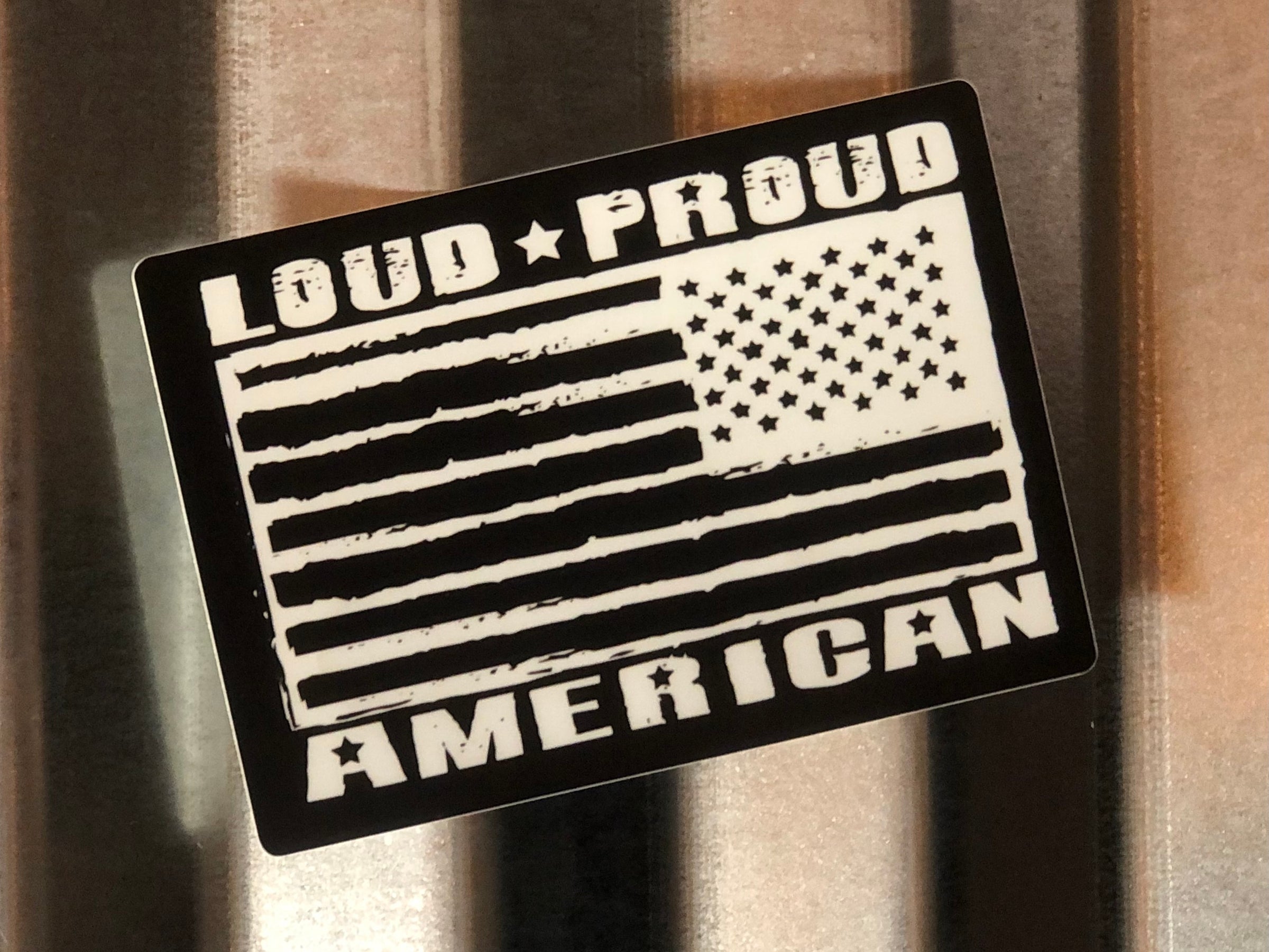 LPA Flag Sticker | Loudproudamerican.shop